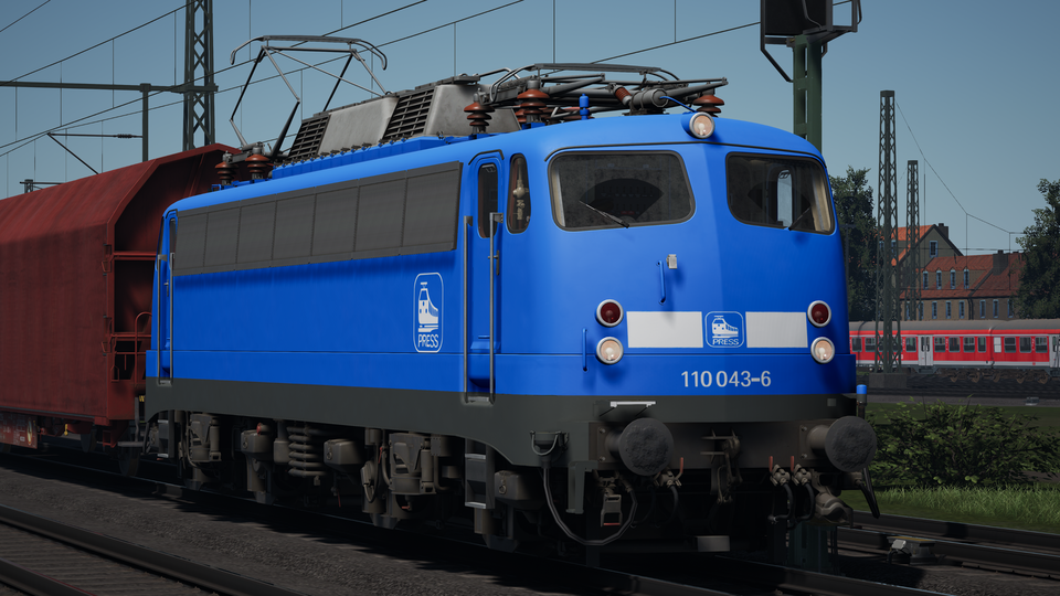 PRESS 110 '043-6' (BOG BR 110 Livery) [TSW3] - Train Sim Community