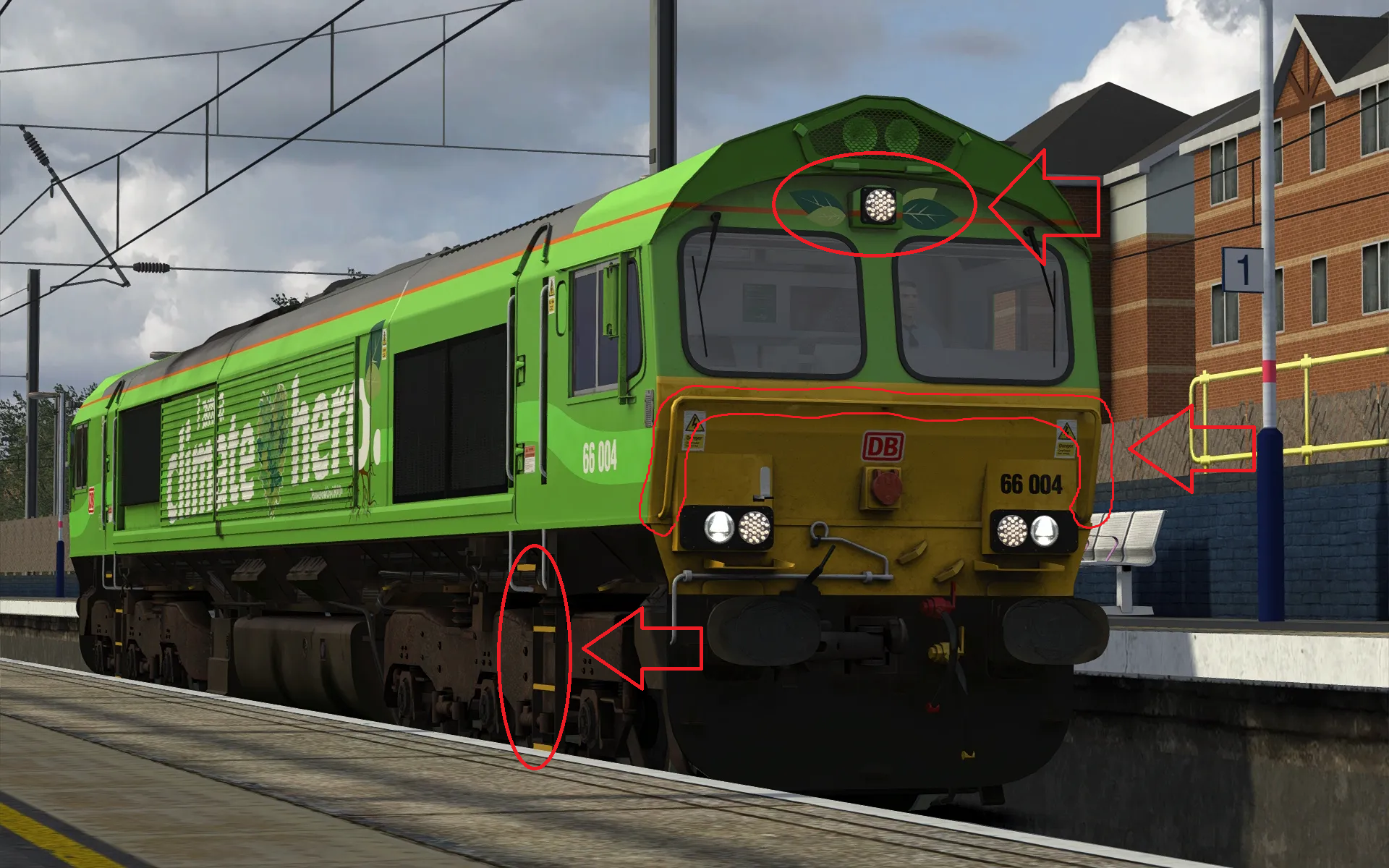 [EL] AP Class 66 004 'I am a Climate Hero' - Train Sim Community