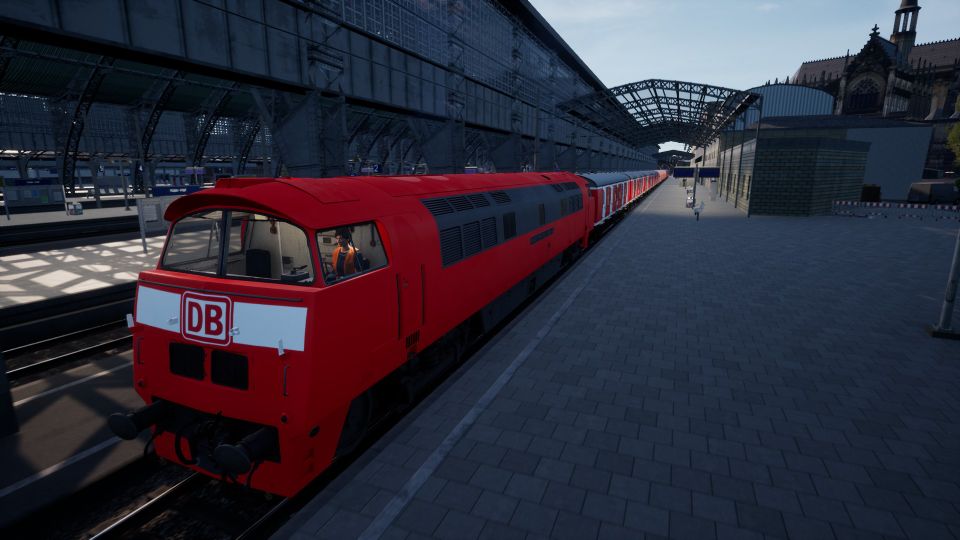 DB traffic red british trains - Train Sim Community