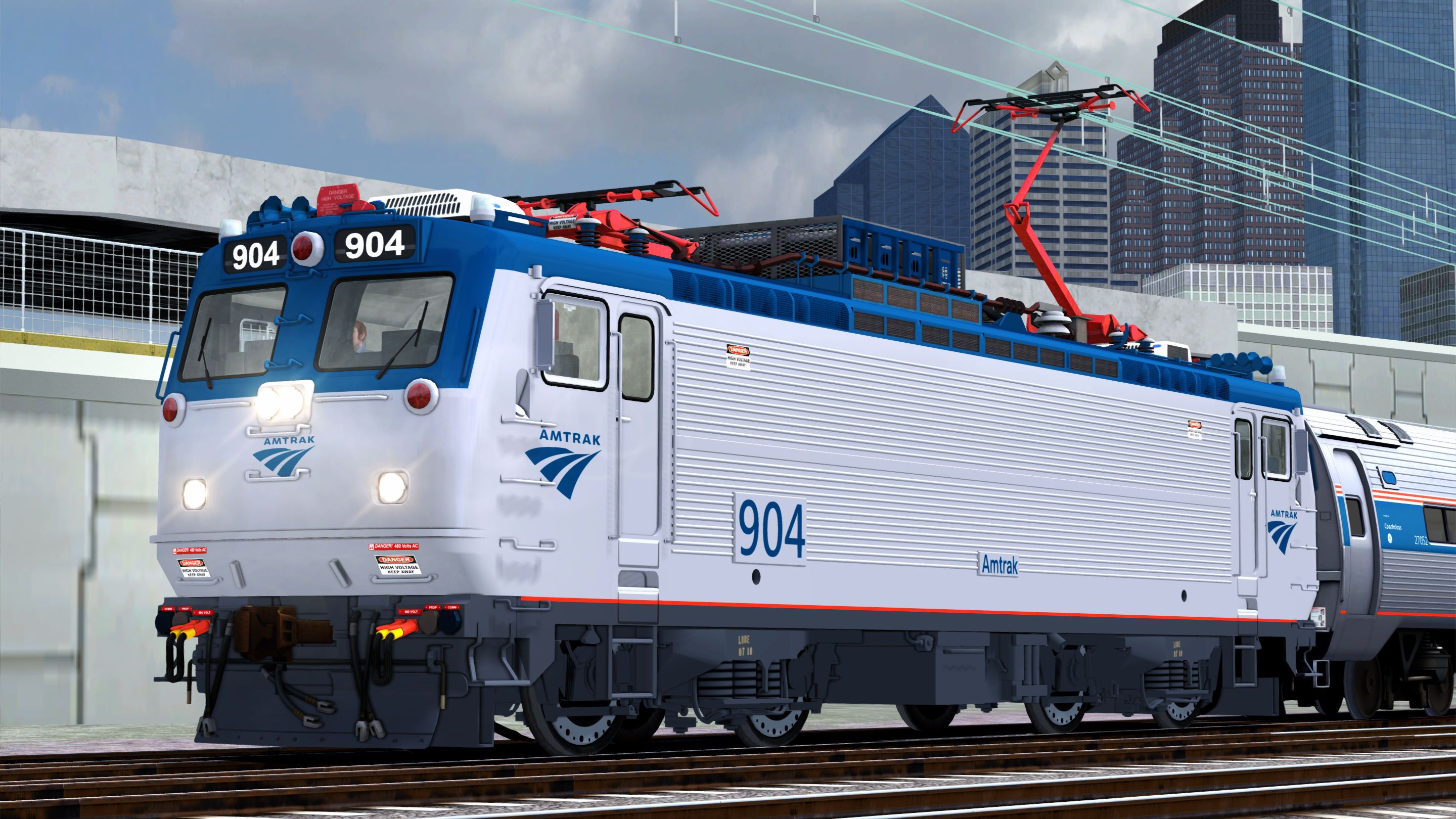 AEM-7 & Amfleet Car Upgrade Pack 3.3 - Train Sim Community