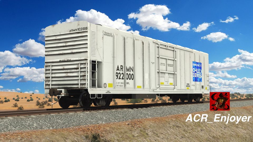 ARMN PCF 57' Reefer Chilled Express - Train Sim Community
