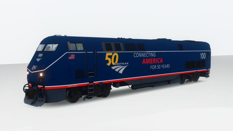 Amtrak 50th Anniversary P42 Enhancement Pack - Train Sim Community