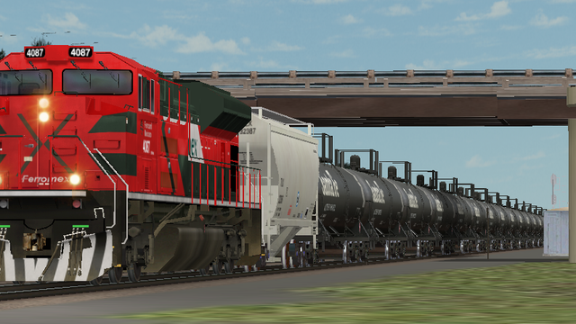 Ferromex EMD SD70ACe #4087 - Train Sim Community