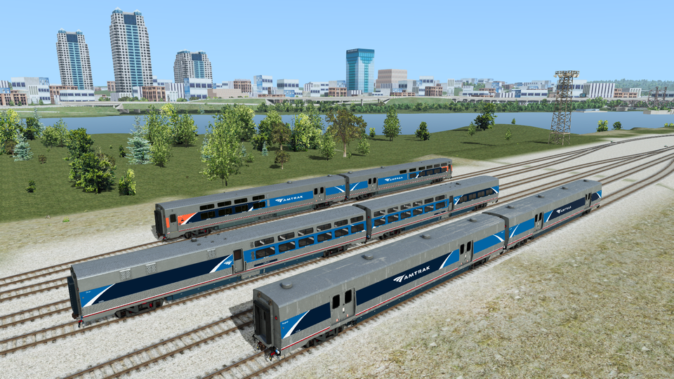 Run8 V3 Amtrak Phase 7 Full East Coast Set - Train Sim Community