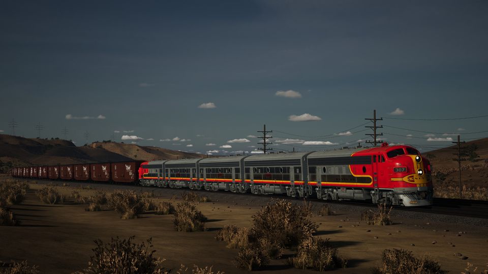 Train Sim World 3: ATSF F7 Custom Rolling Stock Pack - Train Sim Community