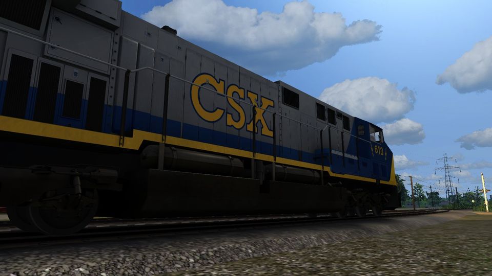 CSX AC6000CW Texture Enhancement - Train Sim Community