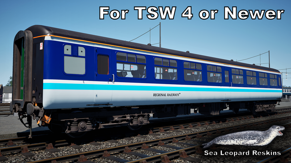 Mark 2a TSO - Regional Railways - Train Sim Community