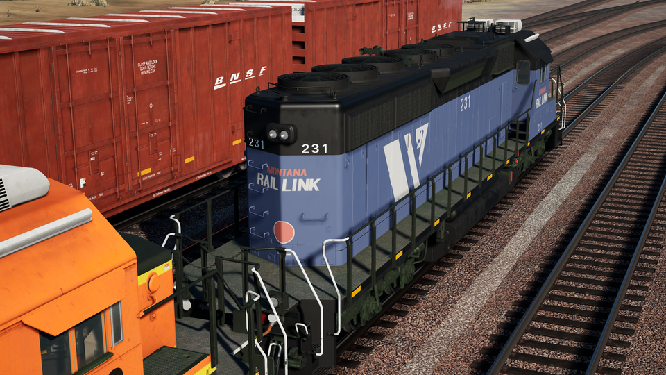 MRL SD40-2 '231' (CJP SD40-2 Livery) [TSW3] - Train Sim Community