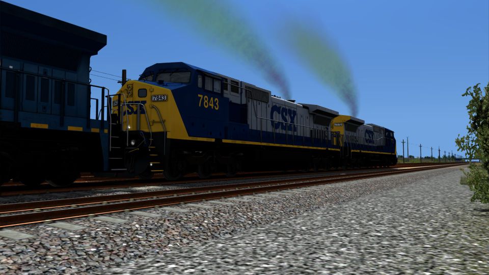 CSX Miami C40-8W Texture Enhancement - Train Sim Community