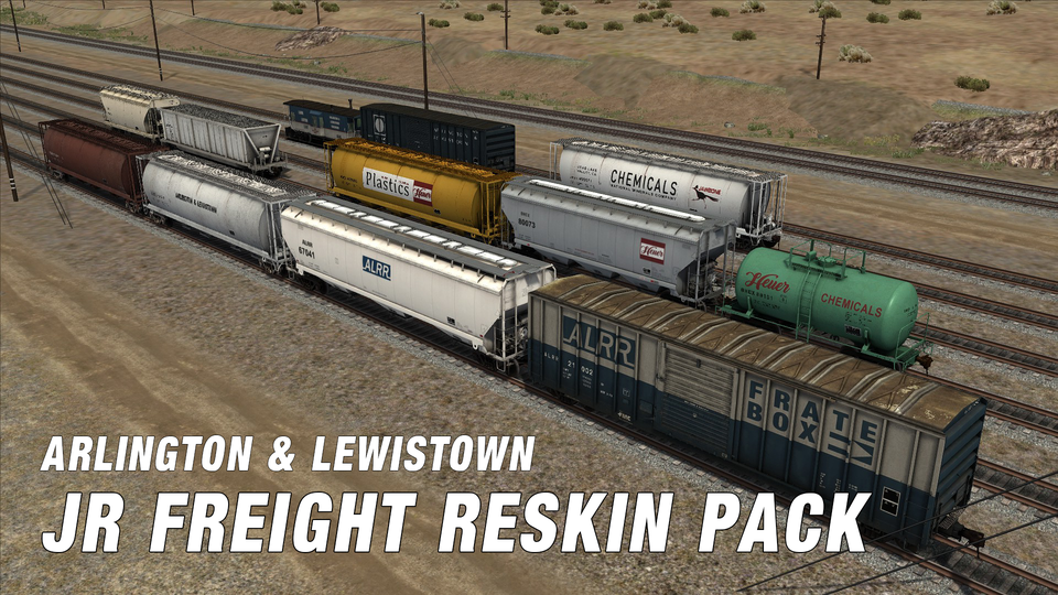 [ALRR] ALRR JR Freight Reskin Pack - Train Sim Community