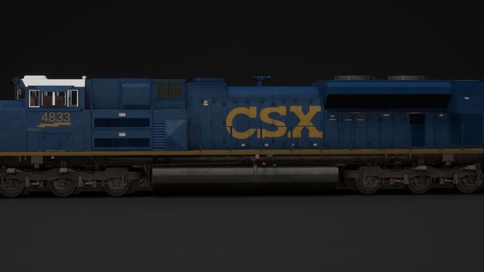 CSX SD70ACe #4833 - Train Sim Community