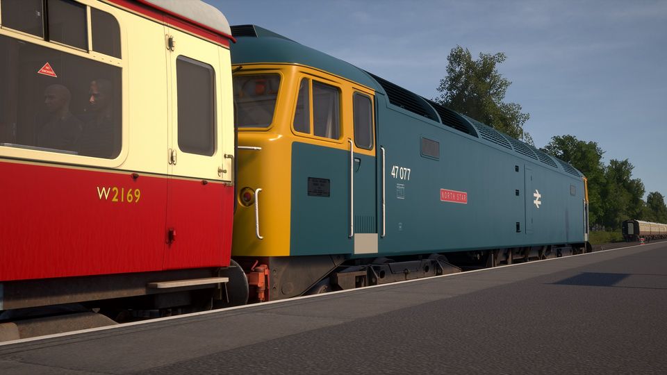 BR Class 47 47077 "North Star" in Current Preserved Condition - Train ...
