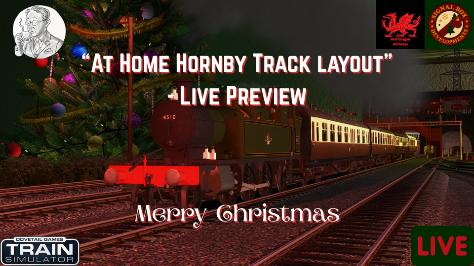 SBD/Watermillfilms Christmas Model Railway Route - Train Sim Community