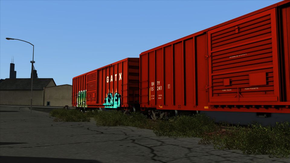 Clear Tracks GATX Boxcar Pack [TSC Archives Collection] - Train Sim ...