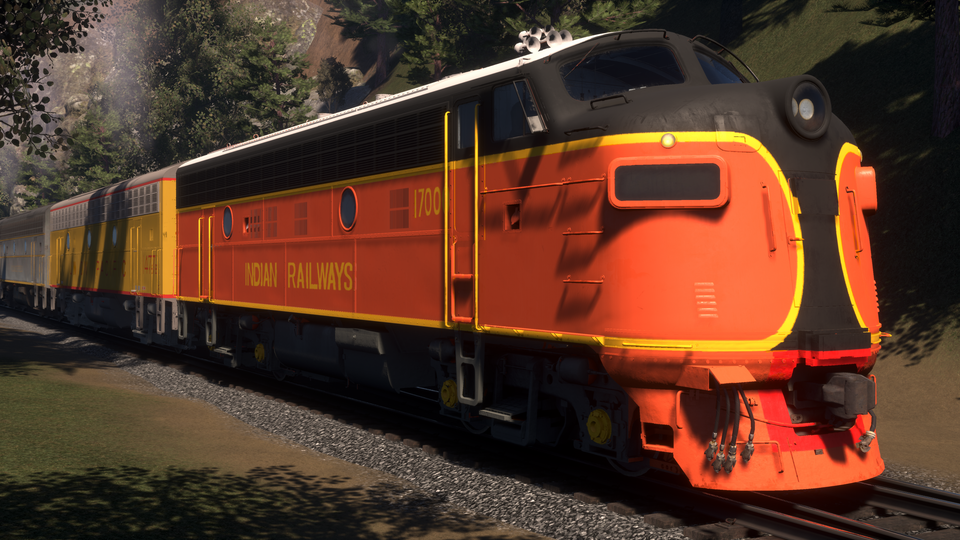 INRM WDM-1 '17000' (CRR F7A Livery) - Train Sim Community