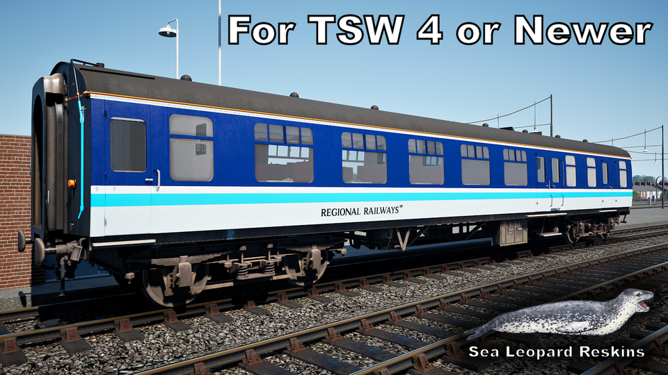 Mark 1 BSK (BSO) - Regional Railways - Train Sim Community
