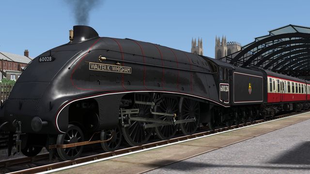 LNER A4 in BR Lined Black (Fictional) - Train Sim Community