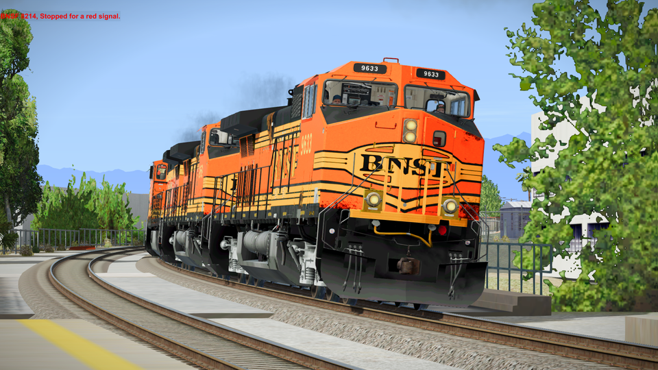 Weathered BNSF Late H2 C44-9W - Train Sim Community