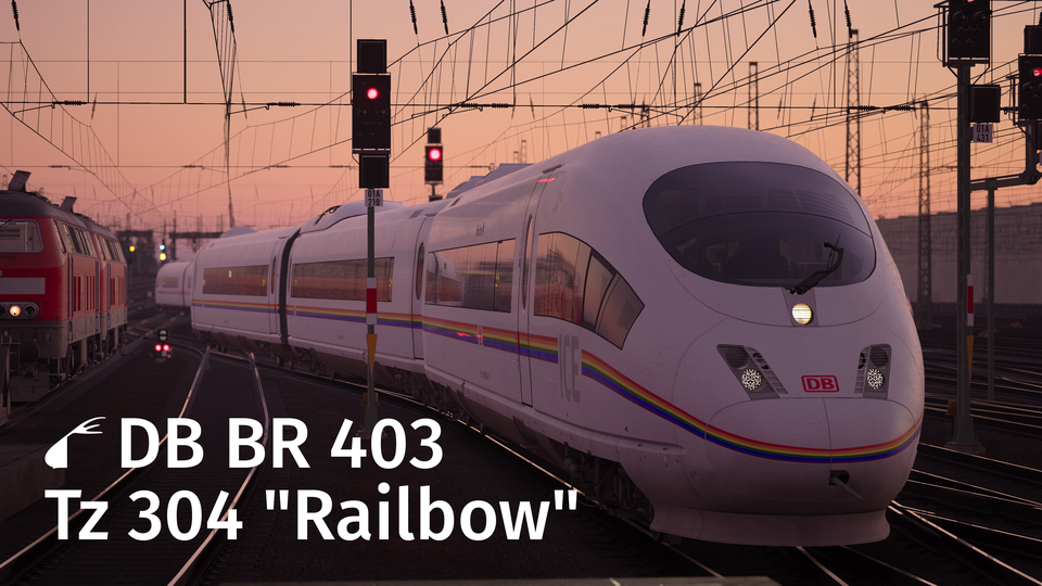 iR | DB BR 403 - Tz 304 "Railbow/München" Repaint - Train Sim Community