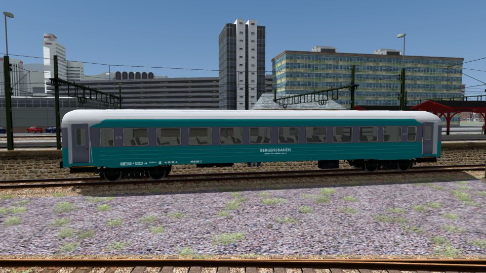 Vy Tog Coach Type B3 - Bergensbanen - Train Sim Community