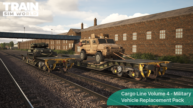 Cargo Line Volume 4 - Military Vehicle Replacement Pack - Train Sim ...