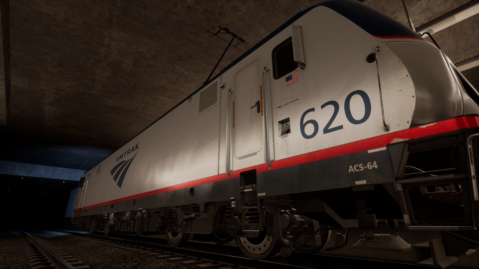Amtrak ACS-64 Texture Enhancements - Train Sim Community
