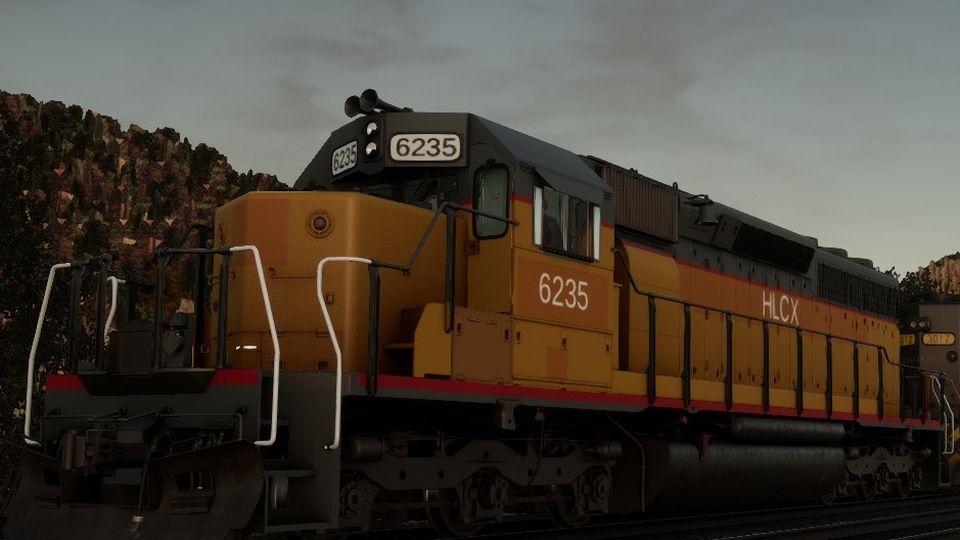 HLCX Helm Leasing SD40 - Train Sim Community