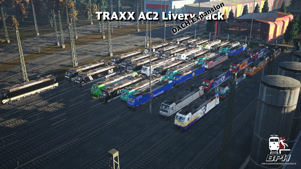 Traxx AC2 Livery Pack (DACH Expansion) - Train Sim Community