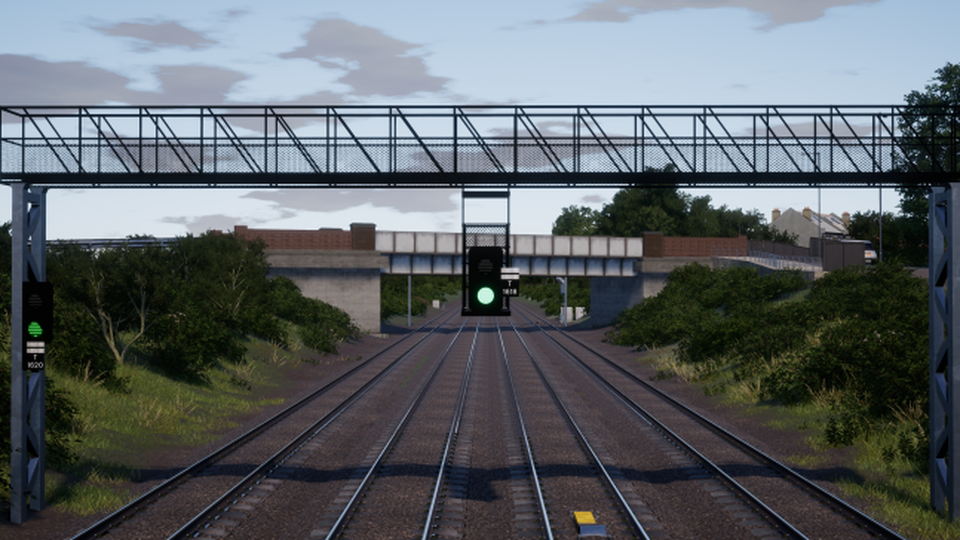 Great Western Express Signal Gantry Update for TSW1 - Train Sim Community
