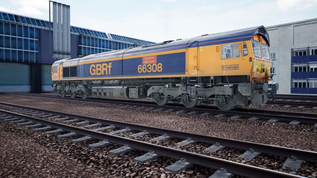 GBRf Class 66 66308 in standard GBRf livery (1 of a set of 7) - Train ...