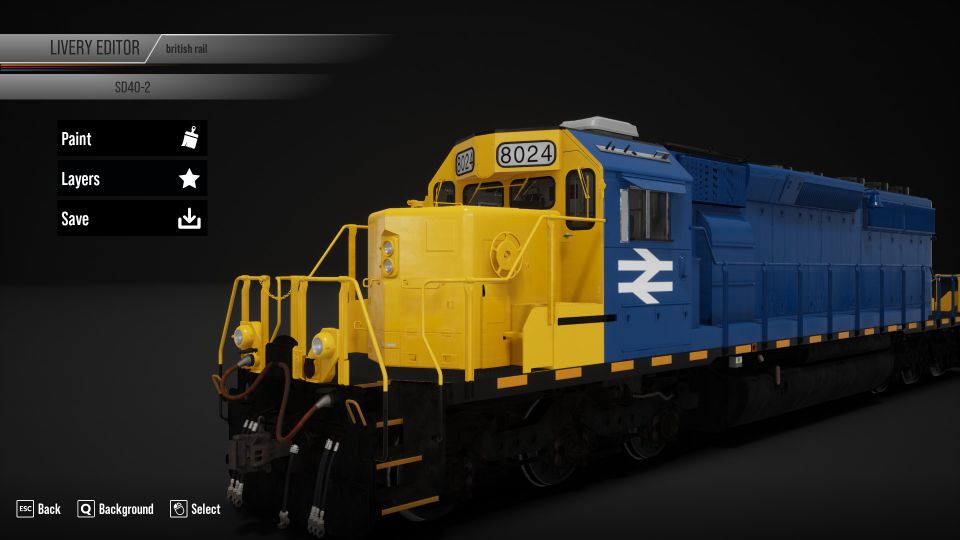 SD40-2 in br blue livery - Train Sim Community