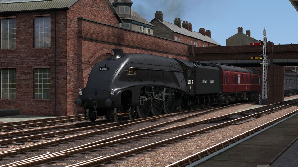 LNER A4 in BR Unlined Black (Fictional) - Train Sim Community