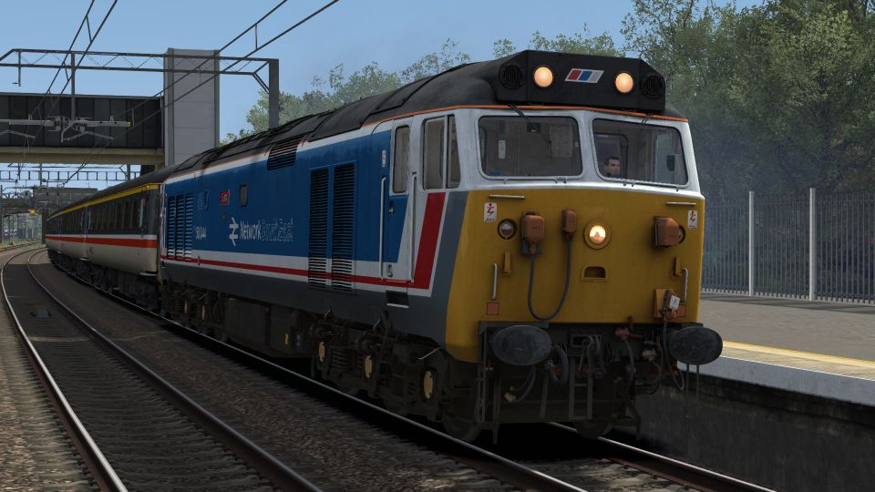 [TASH][Class 50 NSE 50044]London St Pancras to Nottingham 1992 - Train ...
