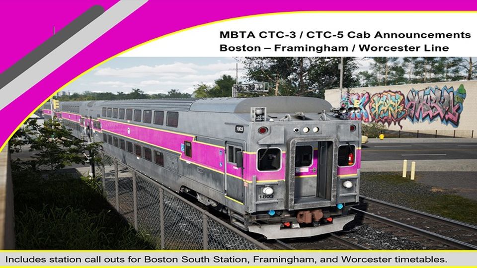 MBTA CTC-3 / CTC-5 Cab Announcements - Train Sim Community