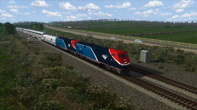 Amtrak Phase VII P42DC/P42C NPCU Bundle - Train Sim Community