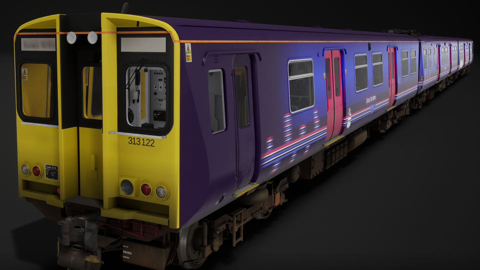 TSW2 Southeastern Class 314 (508) & Great Northern Class 314 (313 ...