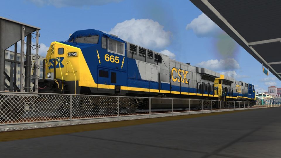 CSX AC6000CW Texture Enhancement - Train Sim Community