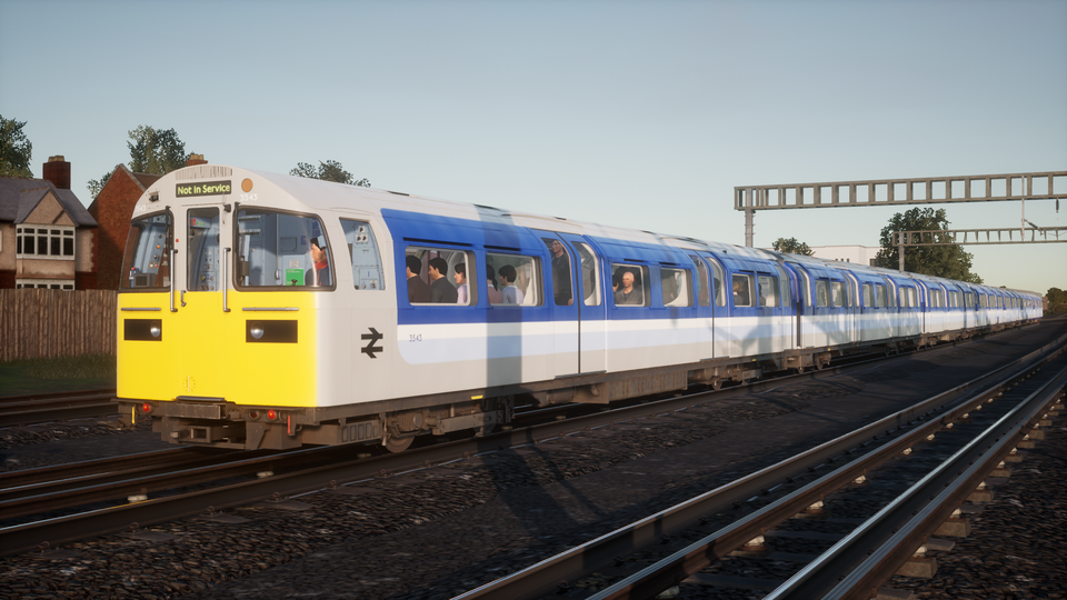 Provincial Livery 1972 stock (With extra black light clusters) - Train ...