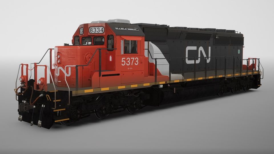 SD40-2 in CN Livery ***Now Version 2*** - Train Sim Community