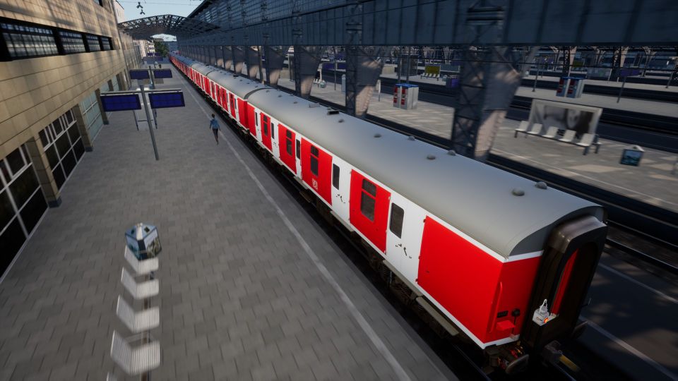 DB traffic red british trains - Train Sim Community