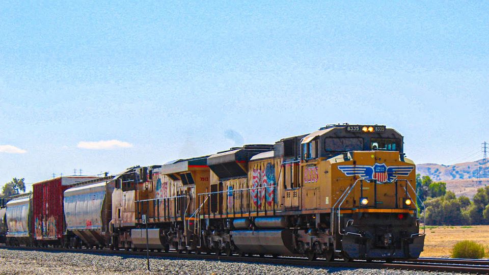 Union Pacific Narrow Font 2pc Nathan K5LLA - Train Sim Community