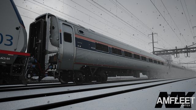 Nexo's Amtrak Amfleet/Cab Car Texture Enhancements - Train Sim Community