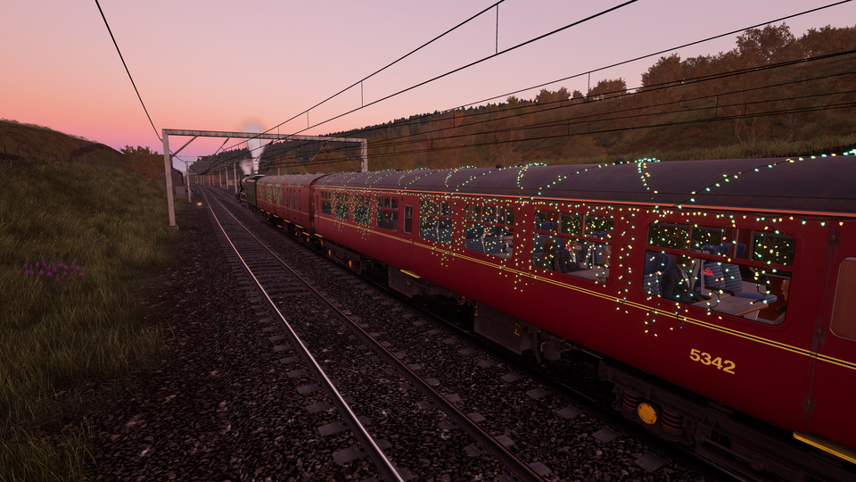 Christmas Lights Mod - Mk1 & Mk2 Coaches - Train Sim Community