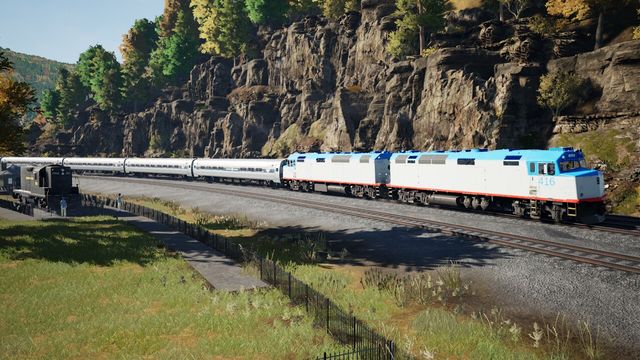 Amtrak F40PH 410 and 416 - Train Sim Community