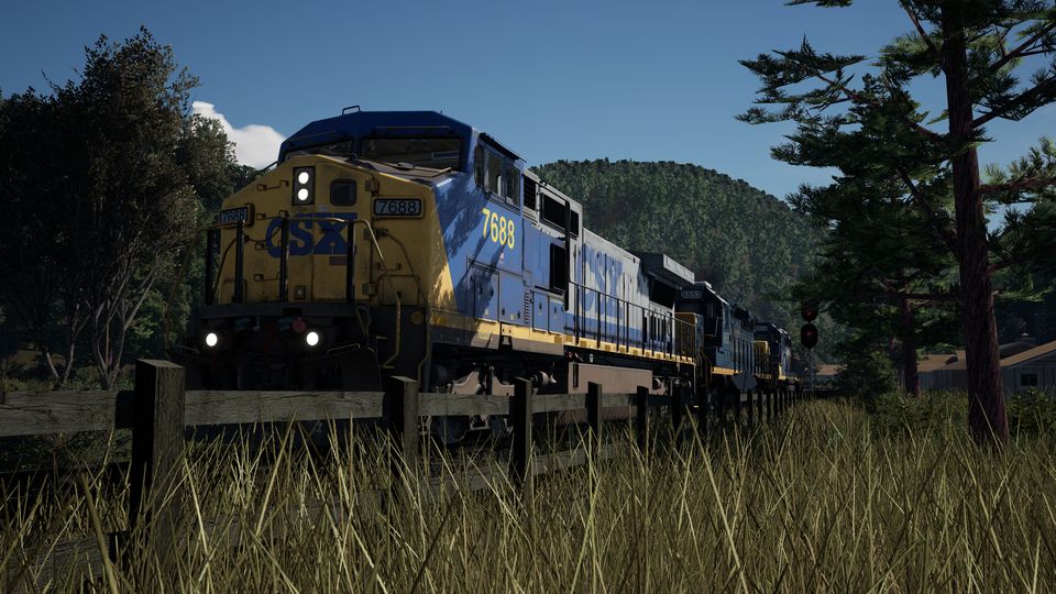 TSW3 Grass Patch for Horseshoe Curve, Clinchfield Railroad and other ...