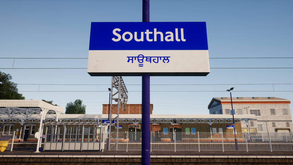 Southall, but the signage is bilingual - Train Sim Community
