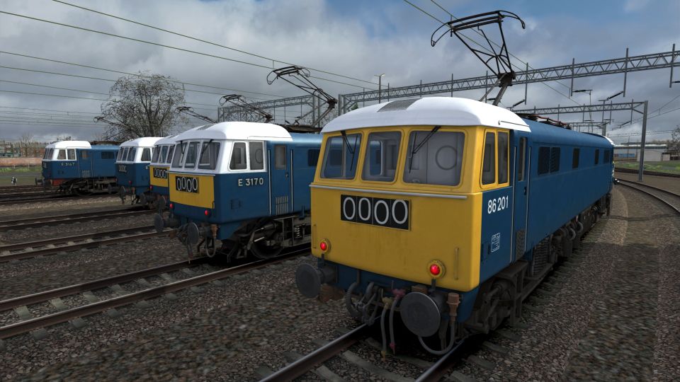 Early Blue Class 86 reskins and Headcode - Train Sim Community