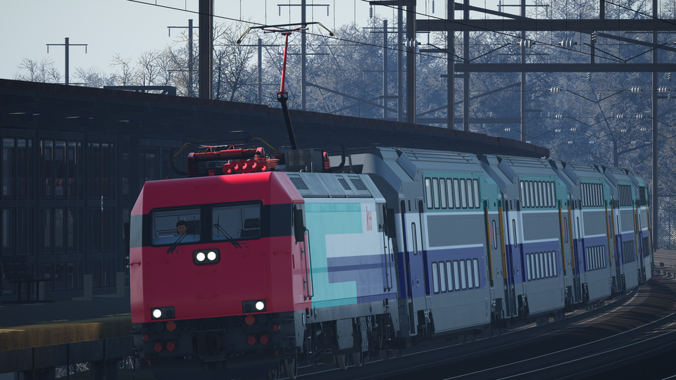 KCR Lok 2000 (Re 465) 'KTT' TLS 002 (NECNYT ALP 46 Livery) - Train Sim ...