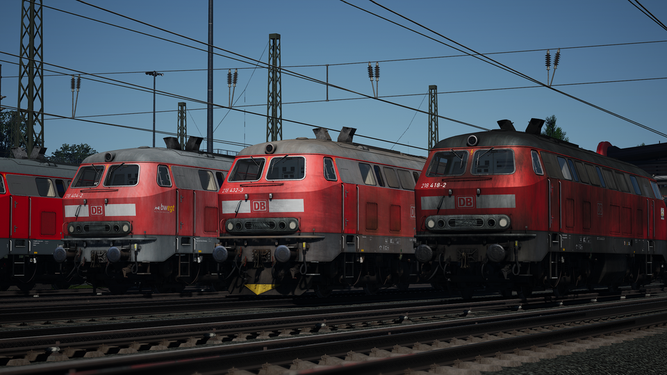 BR 218 Livery & Sound Pack - Train Sim Community