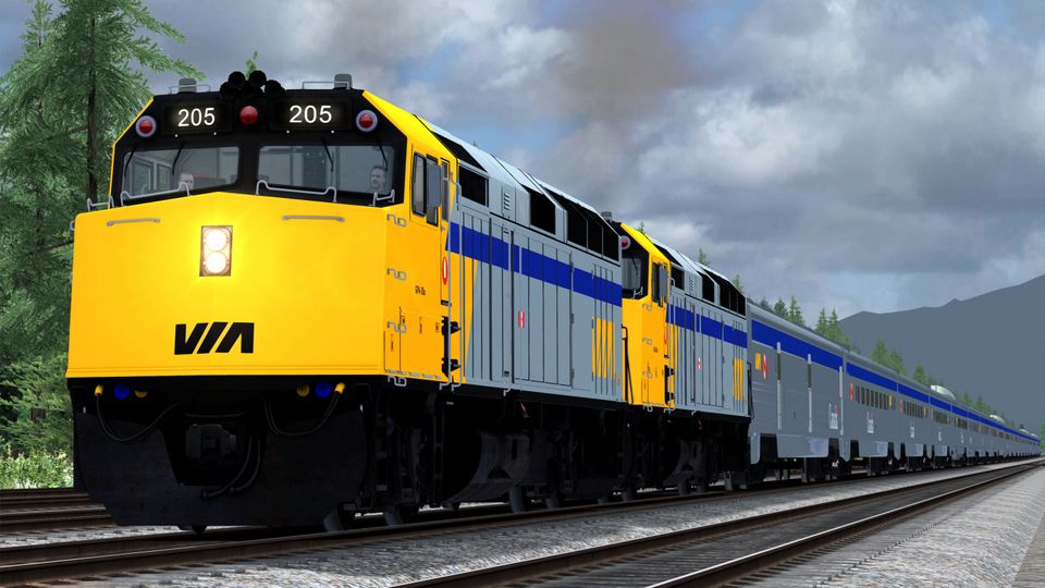 Via Rail - "The Canadian" - Enhancement Pack 1.6 - Train Sim Community